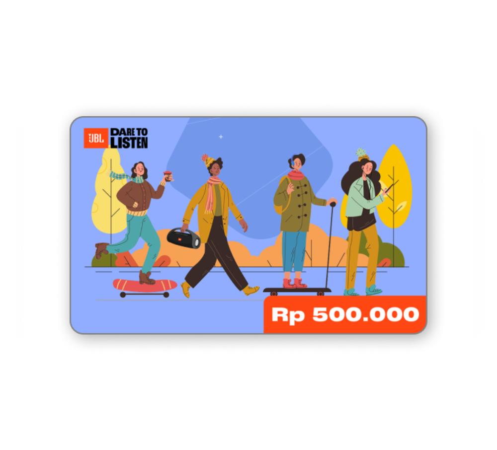 Buy e-Gift Card 500k - Rhythm Wanderer Online | JBL Store