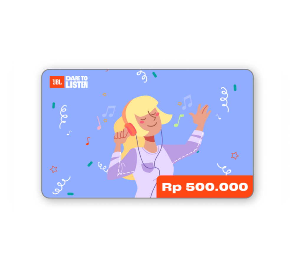e-Gift Card 500k - Sound Serenity - JBL Store