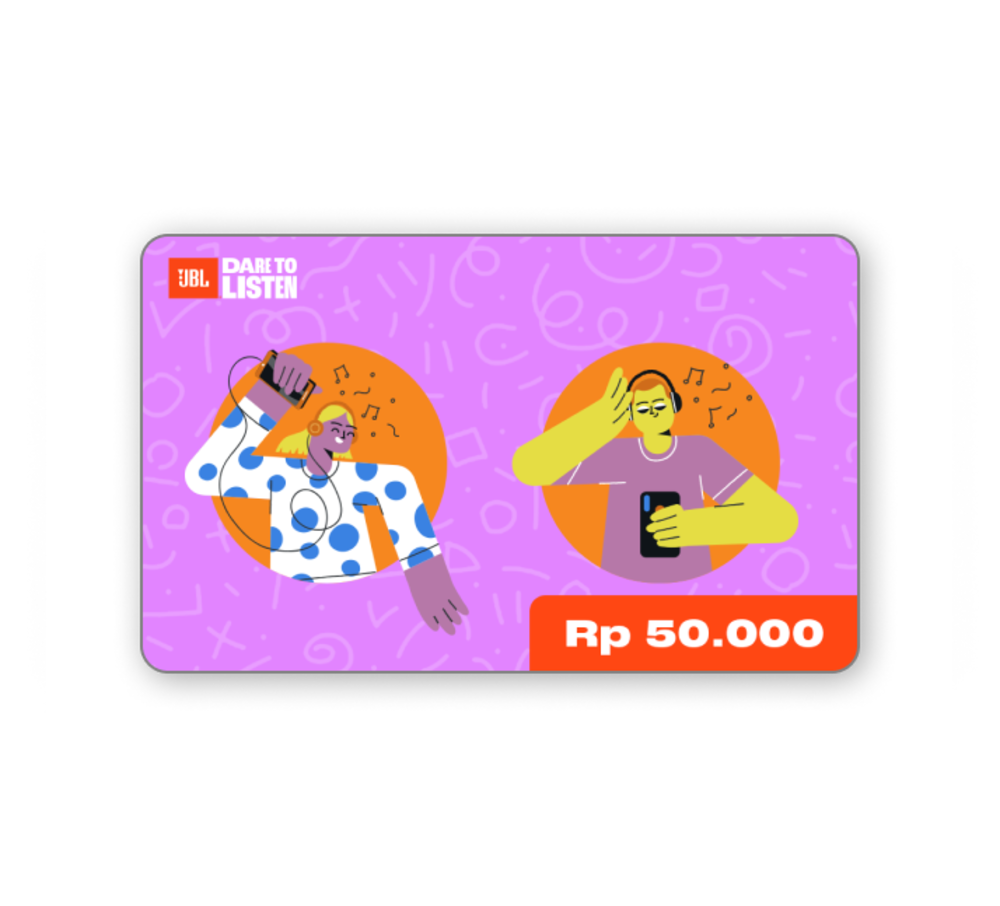 e-Gift Card 50k - The Sound Mate - JBL Store