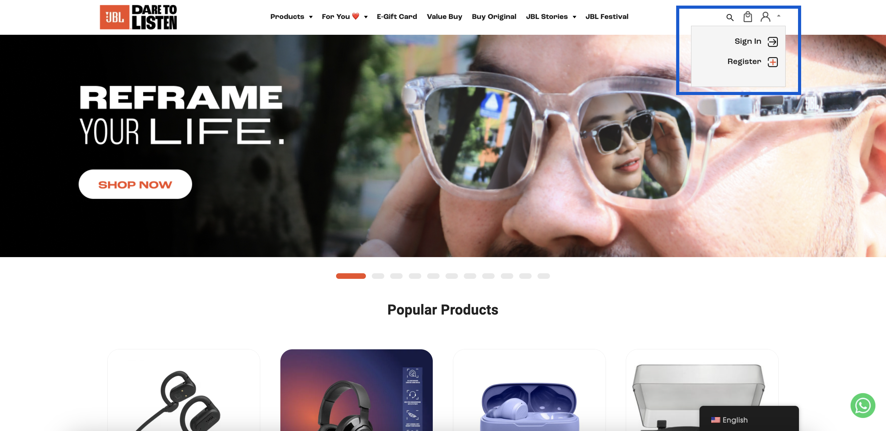 How to Redeem Product - JBL Store