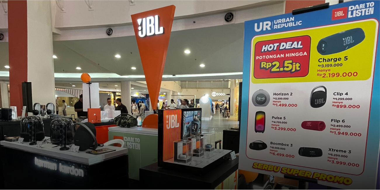 UR Festival 2024 hadir di MKG 3, Jakarta - JBL Store